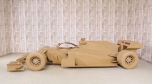 Making F1 Vehicle From Cardboard - F1 Formula 1 Magazine