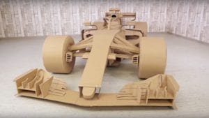 Making F1 Vehicle From Cardboard - F1 Formula 1 Magazine