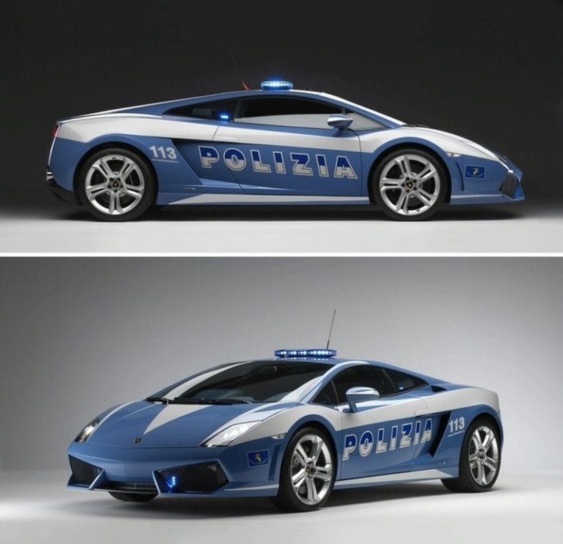 Most Unusual Police Cars You Have Ever Seen - Bentley Continental GT