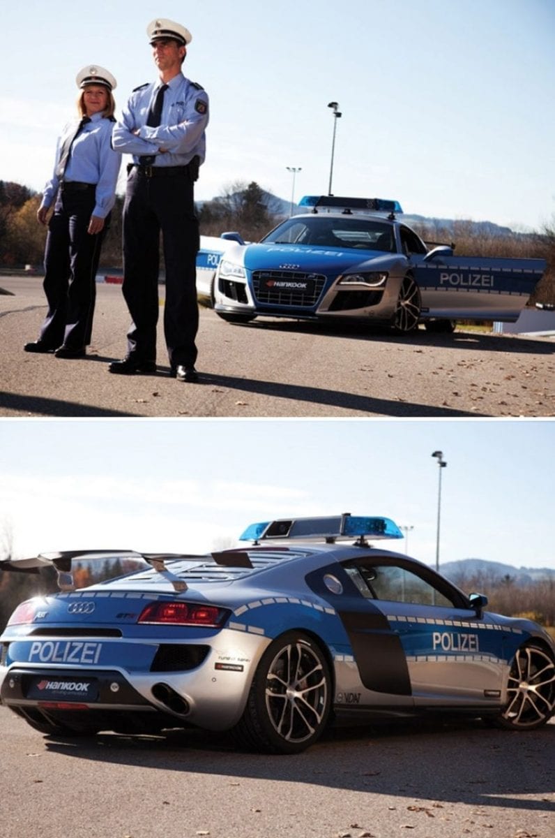 Most Unusual Police Cars You Have Ever Seen - Bentley Continental GT
